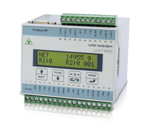 Trasmettitore di peso con uscita analogica - UWT 600 - Pavone sistemi ...