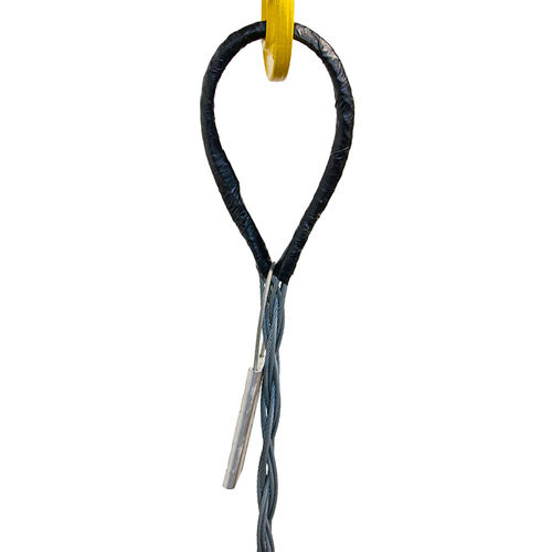 Braca di sollevamento con cavo - 8315 - LIFTEUROP - rotonda / galvanizzata