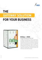 Gateway di comunicazione - KNX + M-Bus - MBS GmbH - Ethernet / RS-485 ...