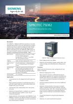 Relè di protezione differenziale - SIPROTEC 7SD series - Siemens Energy ...