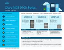 Rete di stoccaggio SAN - MDS 9700 - Cisco Systems