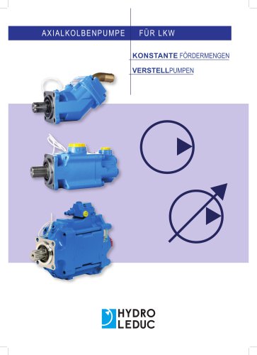 Tutti i cataloghi e le schede tecniche HYDRO LEDUC